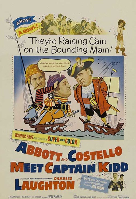 Abbott and Costello Meet Captain Kidd on BBC2 | TV Show, Episodes ...